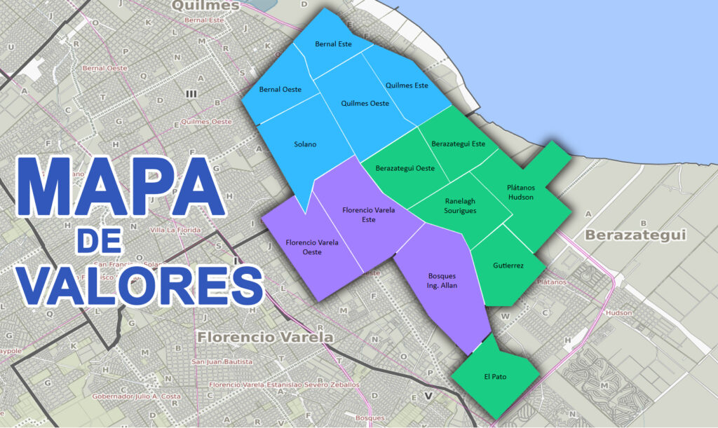 YA ESTA DISPONIBLE EL MAPA DE VALORES - CMYCP Quilmes